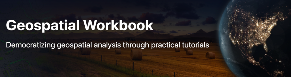 Geospatial Analytics - Data Science Workbook Geospatial Analytics - Data Science Workbook