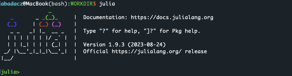 Julia setup: installation, environments and Jupyter integration - Data Science Workbook