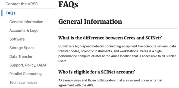 SCINet Scientific Computing: HPC, high-speed networking and training ...
