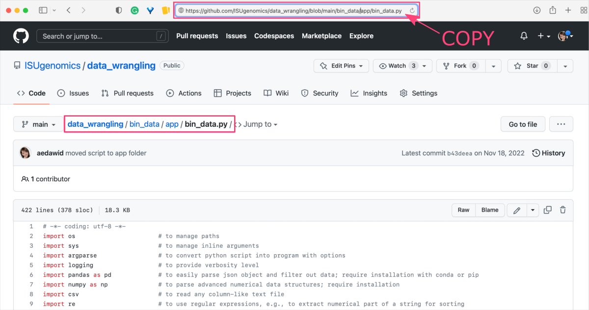 Downloading a single folder or file from GitHub - Data Science Workbook