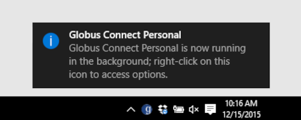 Copying Data using Graphical Interface: Globus - Data Science Workbook