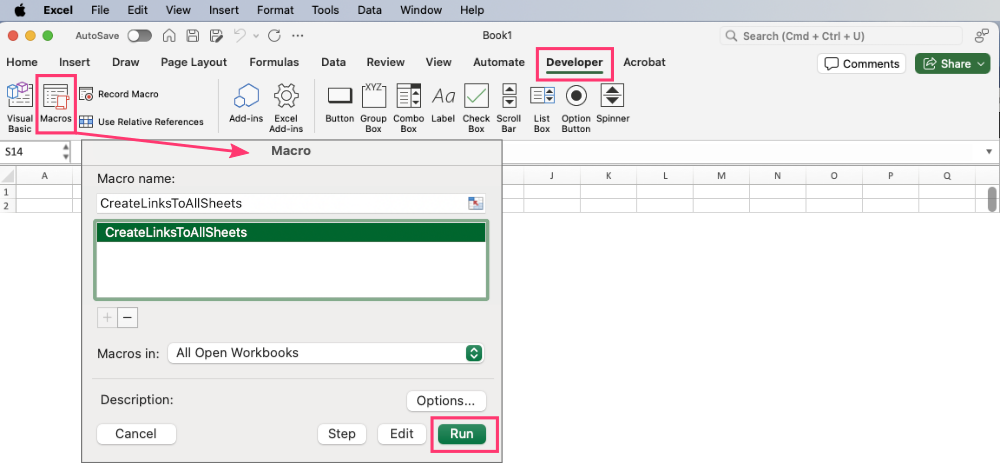 Create index for all worksheets - Data Science Workbook