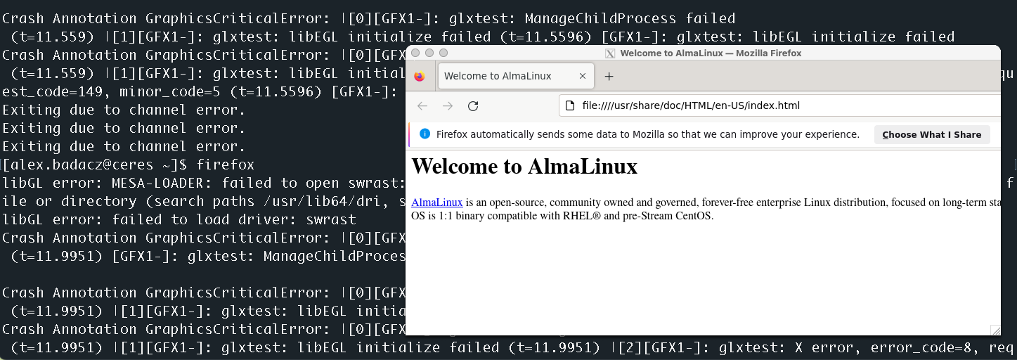 Viewing PDF and PNG files using X11 SSH connection - Data Science Workbook