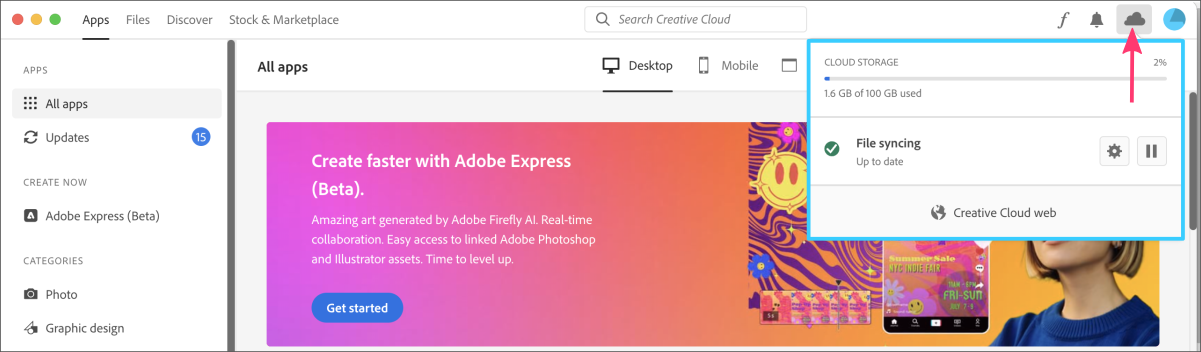 Adobe creative cloud - Data Science Workbook