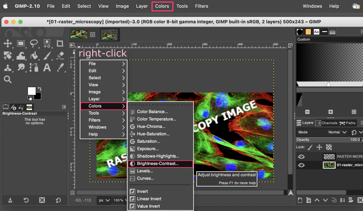 Raster graphics tools - Data Science Workbook